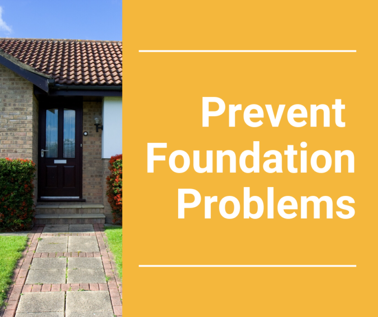 Help Prevent Foundation Problems | FOUNDATIONS ON THE LEVEL